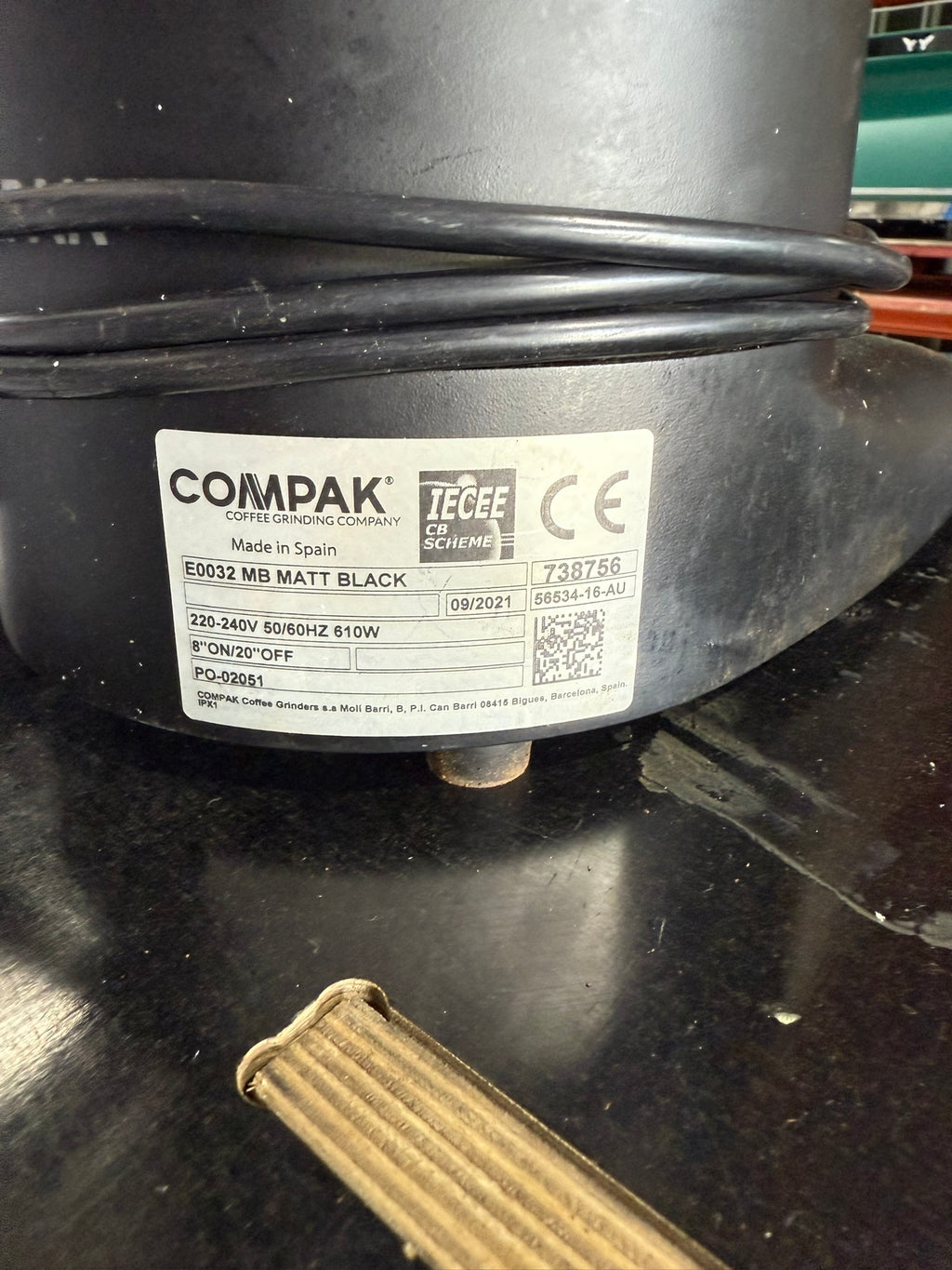 Compak e6 Electronic Coffee Grinder #1 – Honeybird coffee