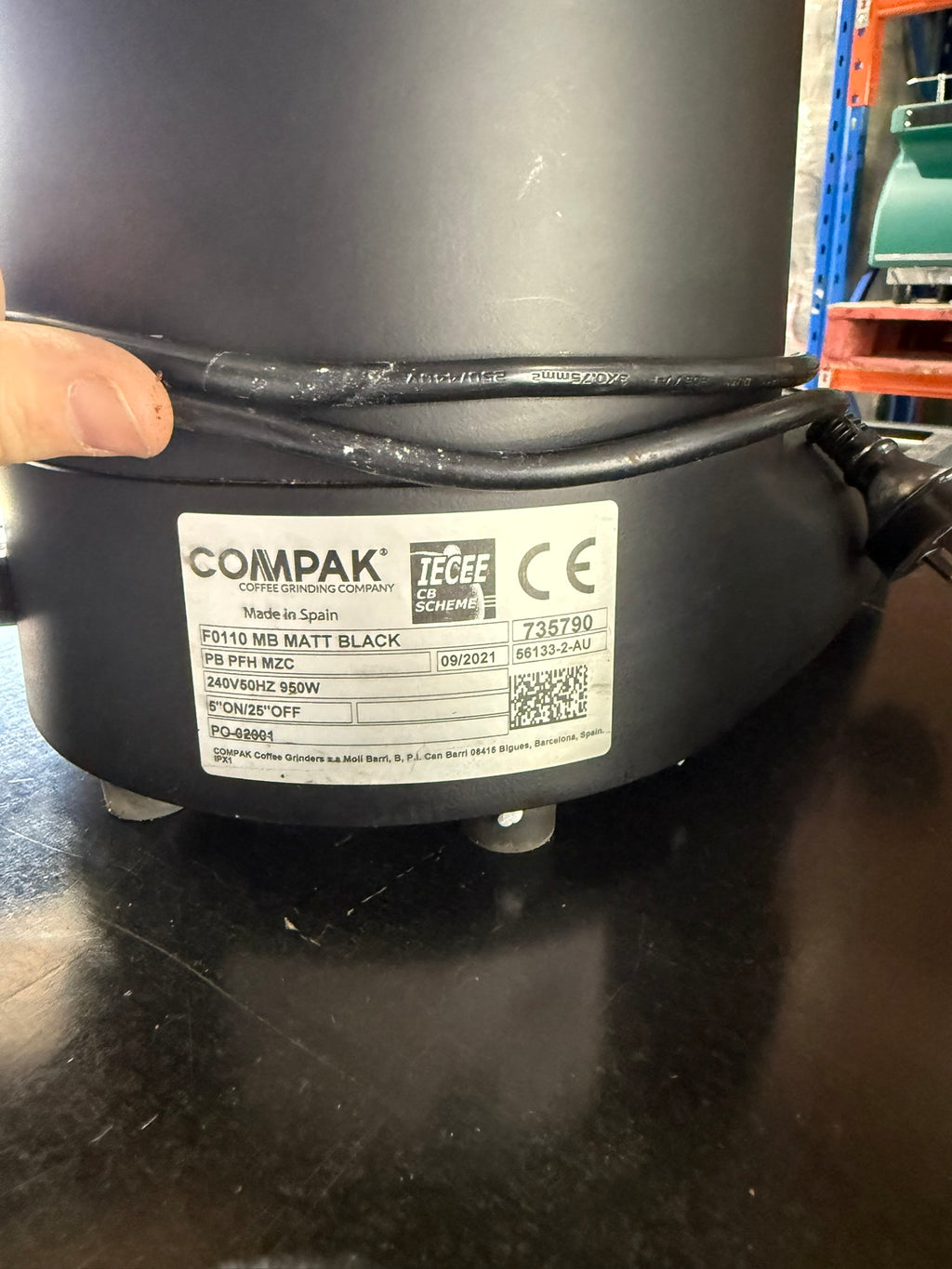 Compak e6 Electronic Coffee Grinder #3 – Honeybird coffee